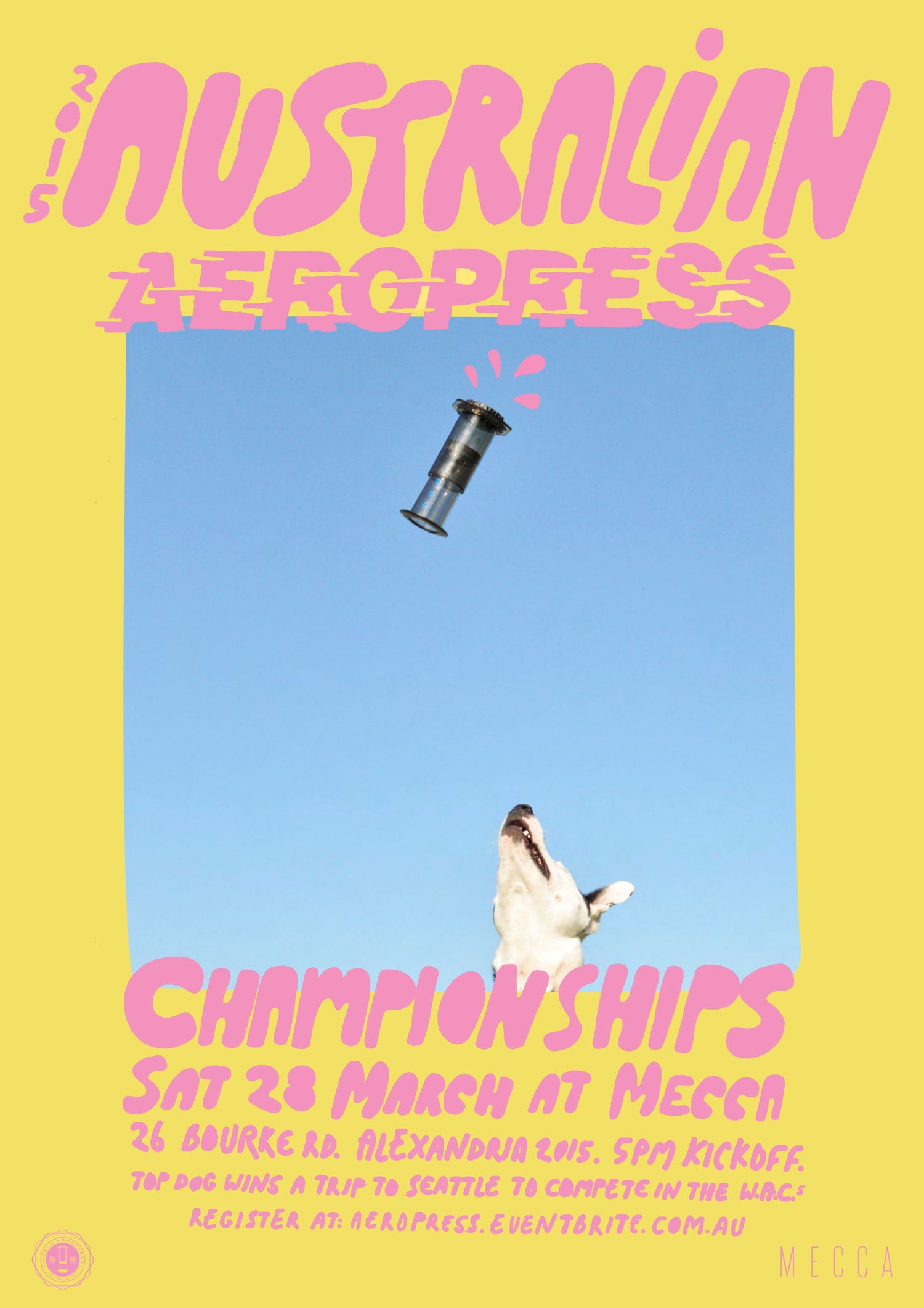 AeroPress Championship Poster Artwork