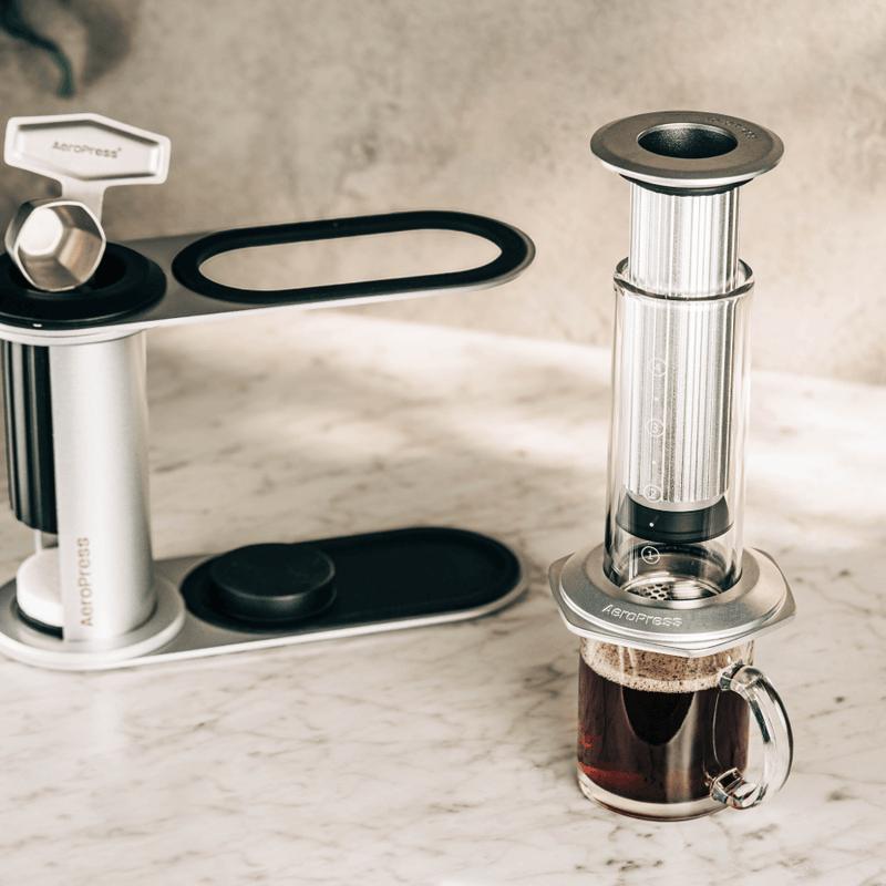 AeroPress Stainless Steel Organizer Stand | AeroPress Coffee Maker Storage