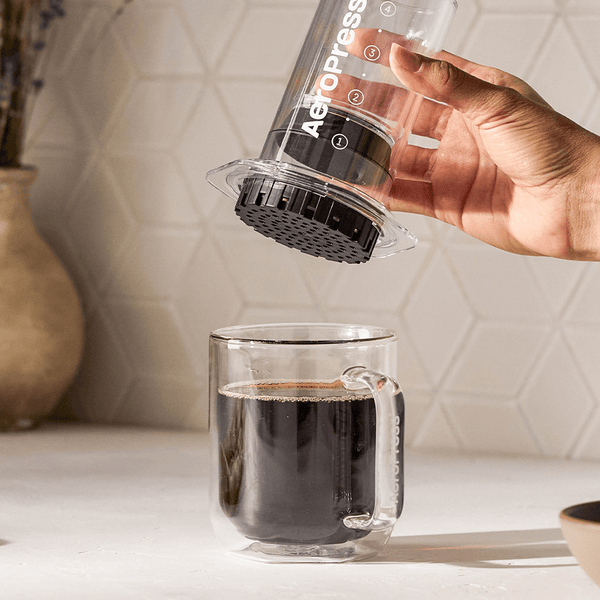 AeroPress Clear Coffee Maker | Single Cup Coffee Maker