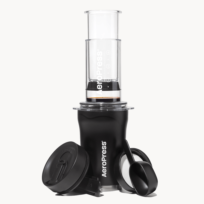 AeroPress Go Plus Portable Coffee Maker | Complete Travel Coffee System