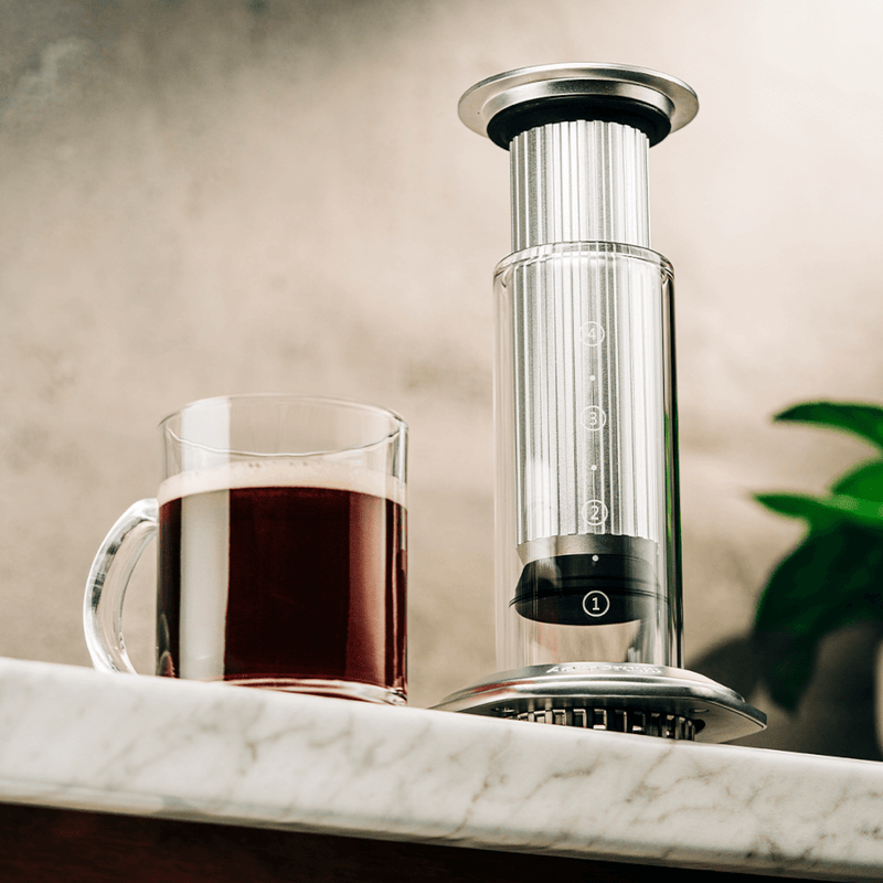 AeroPress Premium Coffee Maker | Glass and Metal Coffee Maker