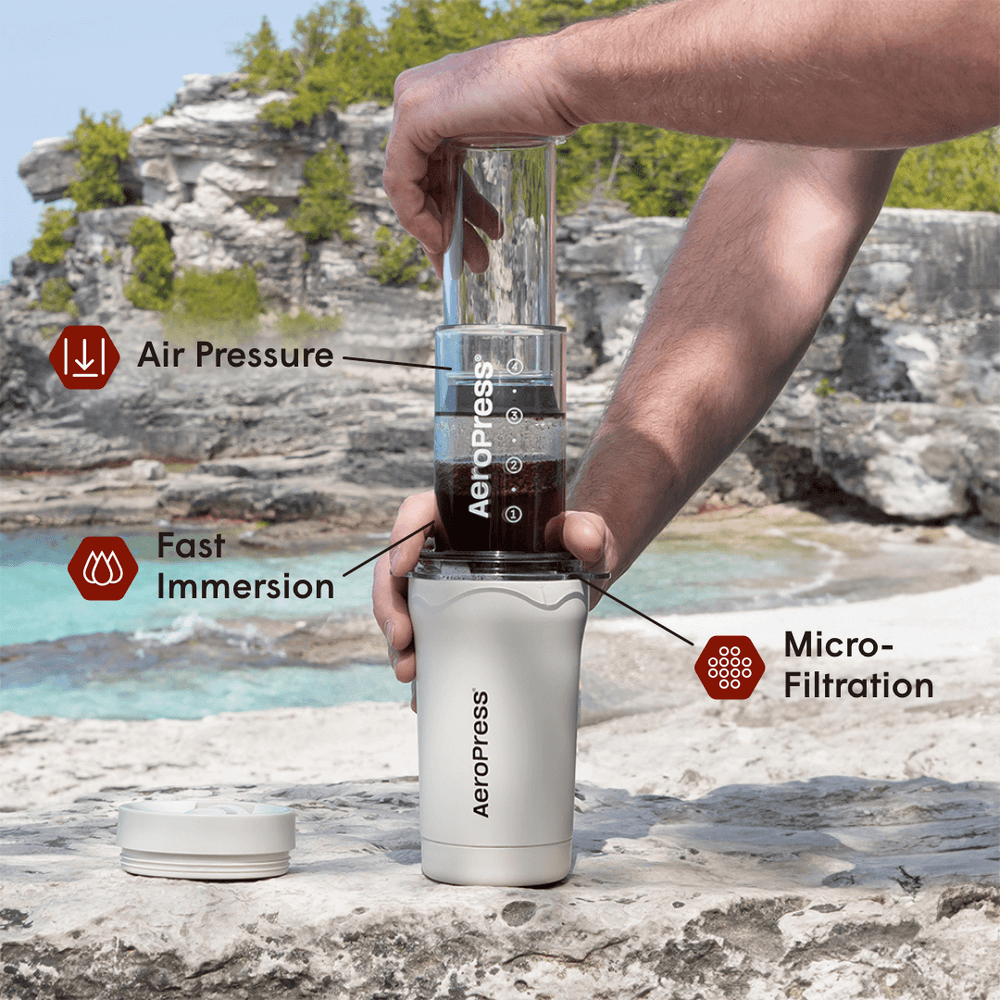 AeroPress Go Plus Portable Coffee Maker