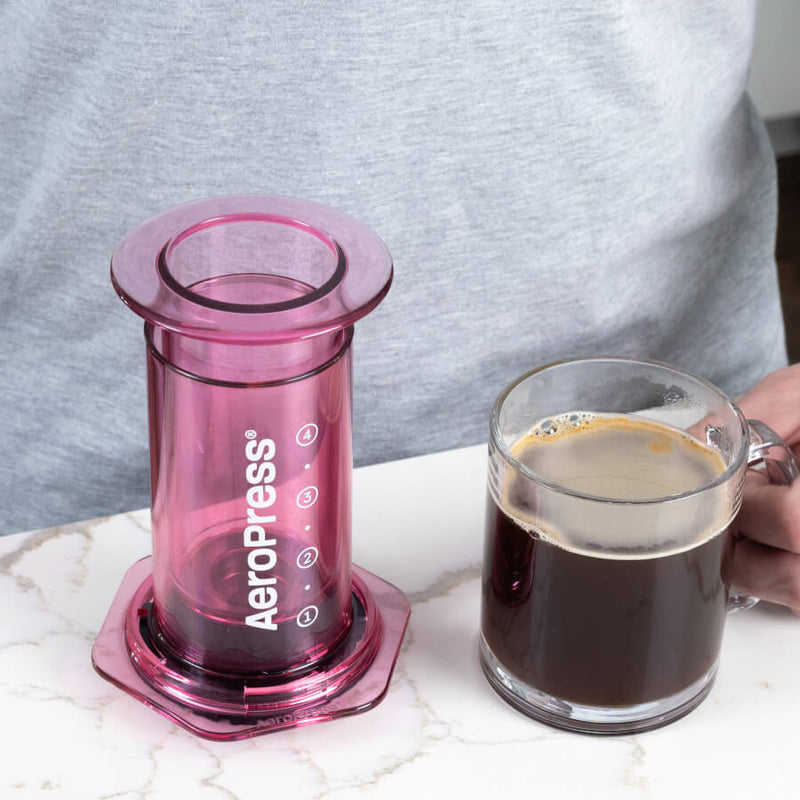 AeroPress Clear Coffee Maker | Single Cup Coffee Maker